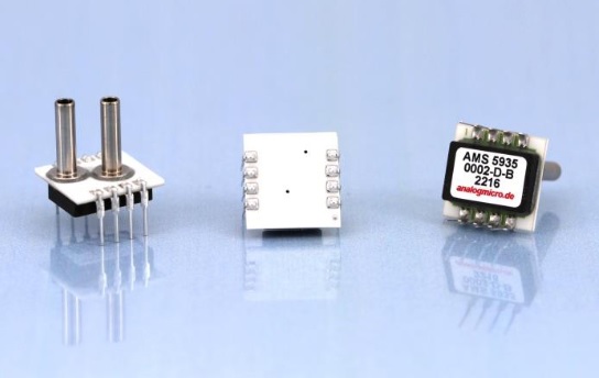 AMS 5935 – low energy pressure sensor 125-Pascal - Amsys GmbH & Co. KG