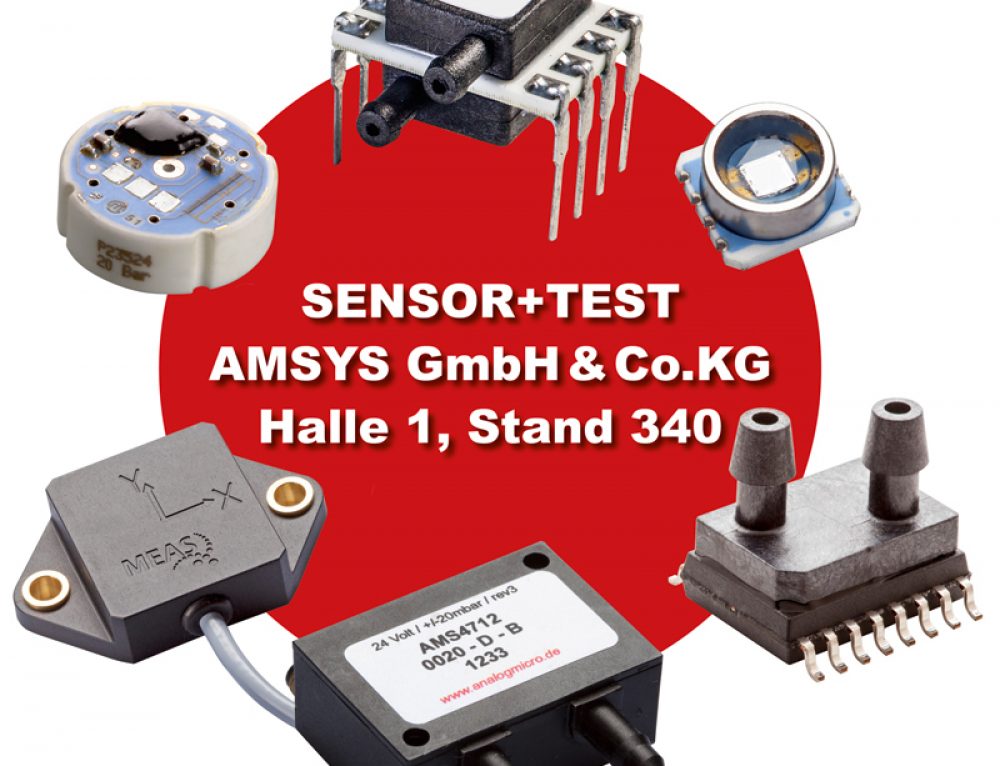 AMS 6916 - small sized analog pressure sensor - Amsys GmbH & Co. KG